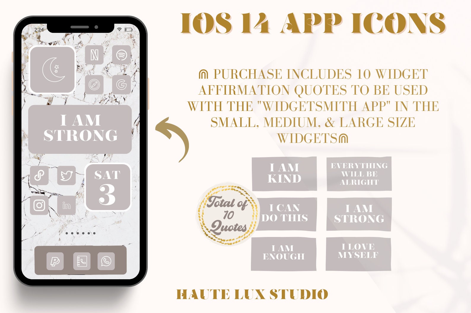 155 IOS 14 App Icons Gray White Style Aesthetic Iphone Home - Etsy