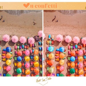 6 Summer Color Pop Lightroom Mobile Presets Best Vibrant - Etsy