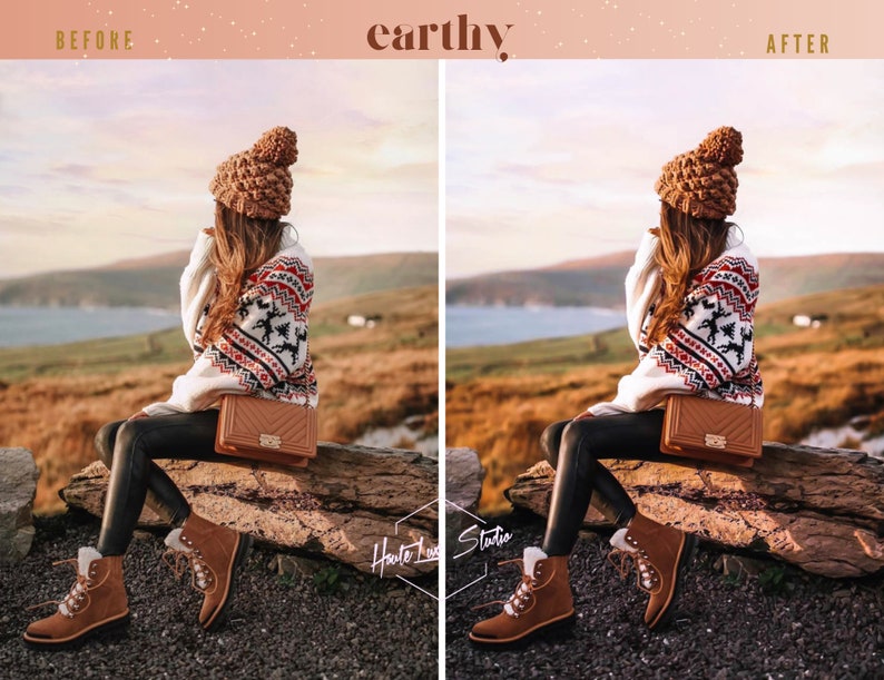 5 Earthy Presets Autumn Fall Brown Fall Filter Seasonal Warm - Etsy