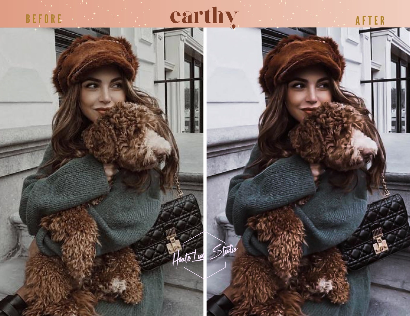 5 Earthy Presets Autumn Fall Brown Fall Filter Seasonal Warm | Etsy