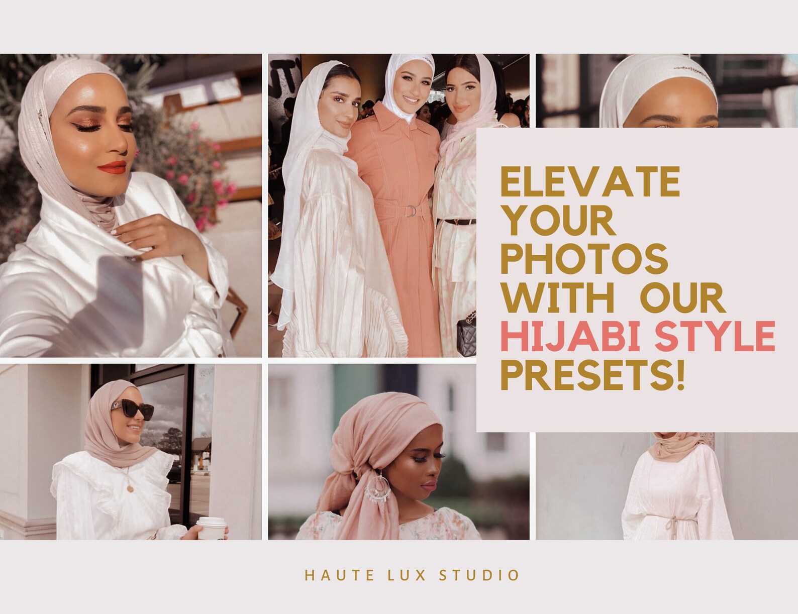 4 MUSLIM GIRL Mobile Lightroom Presets Middle East Islam | Etsy