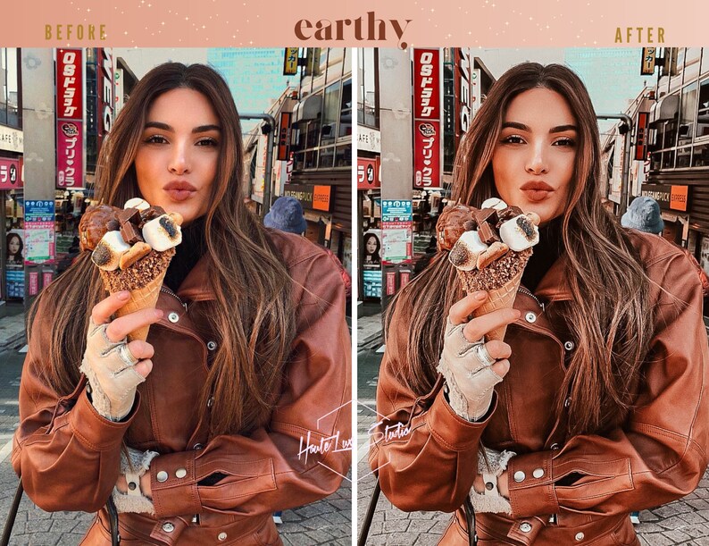 5 Earthy Presets Autumn Fall Brown Fall Filter Seasonal Warm | Etsy