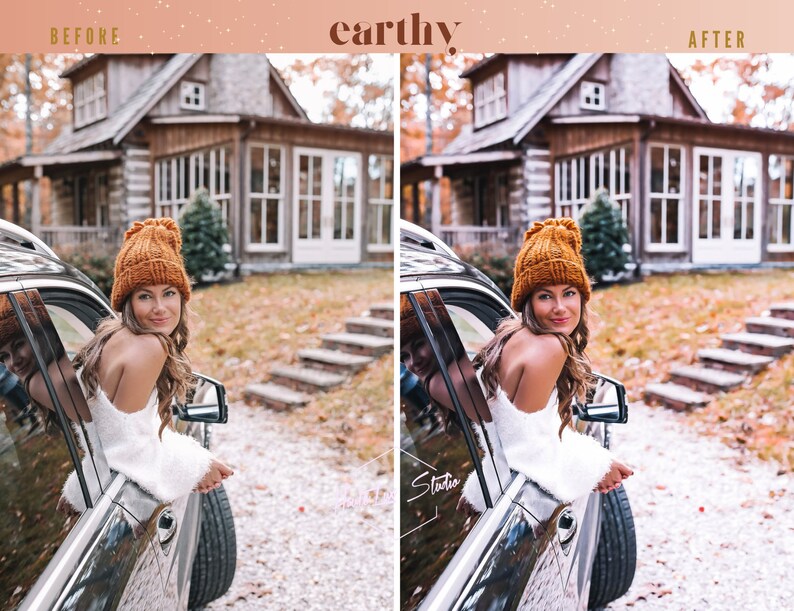 5 Earthy Presets Autumn Fall Brown Fall Filter Seasonal Warm - Etsy