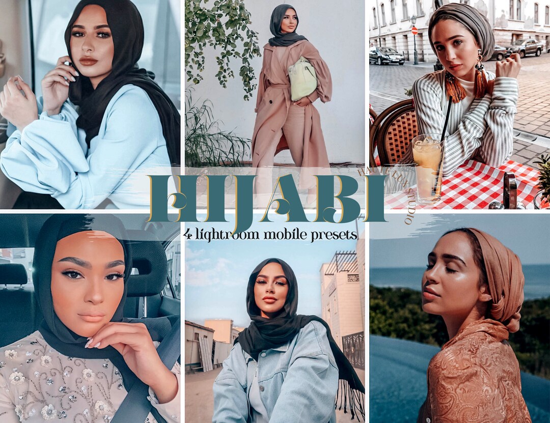 4 MUSLIM GIRL Mobile Lightroom Presets| Middle East Islam Hijab Hijabi ...