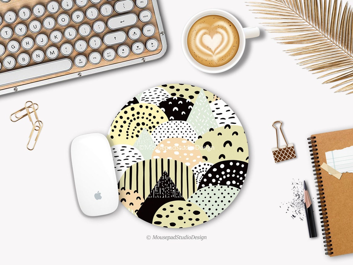 Graphic Mouse Pad Doodle Mouse Pad Mouse Pad Design - Etsy