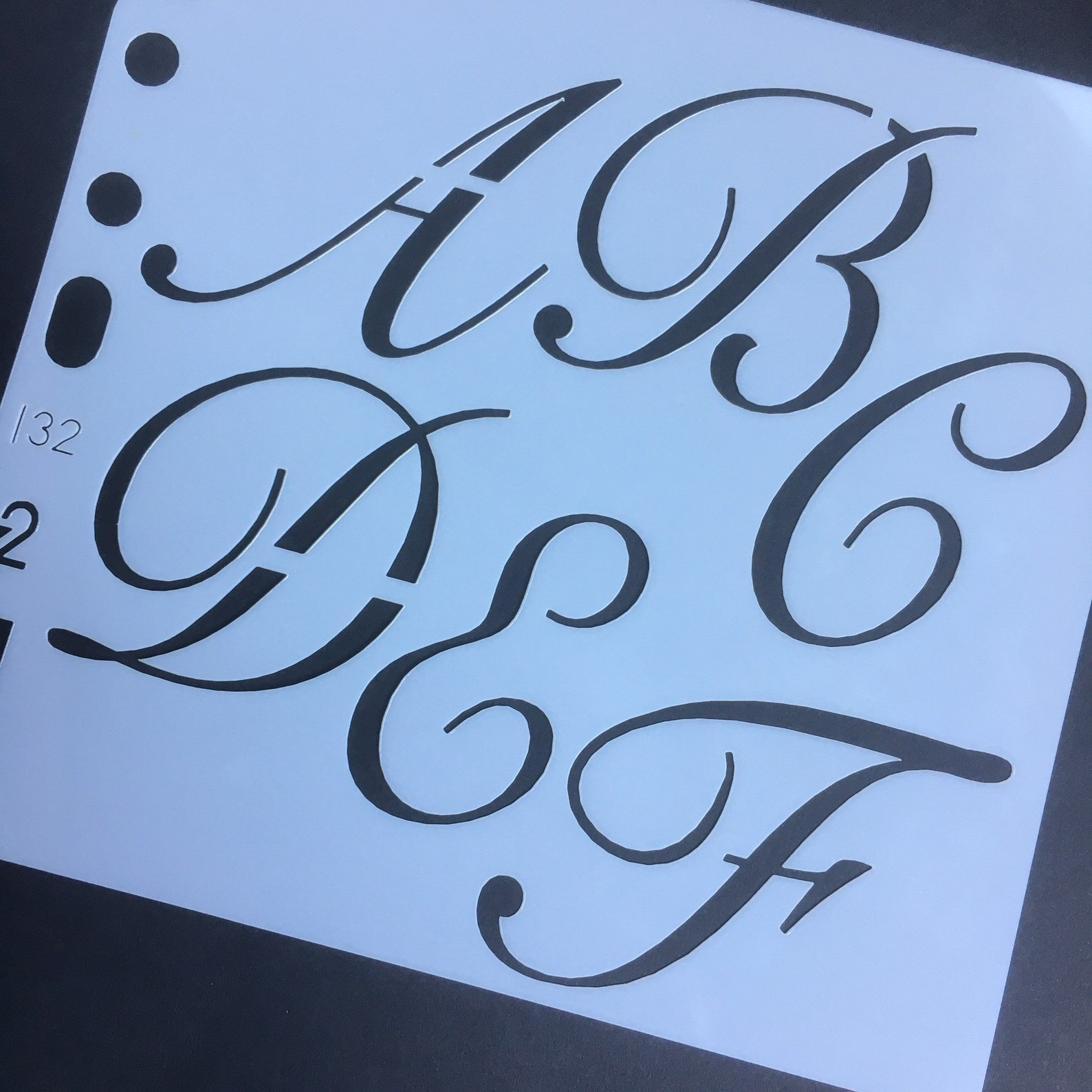 Alphabet Stencil Set for crafting A to Z letter stencil set | Etsy