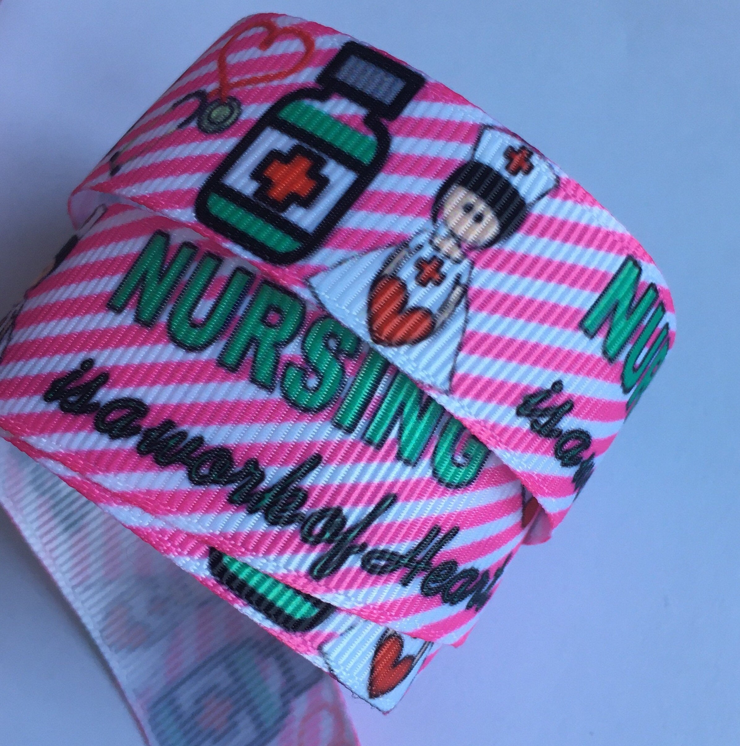 2m Nursing Ribbon 22mm doctor nurse grosgrain ribbon - Etsy.de