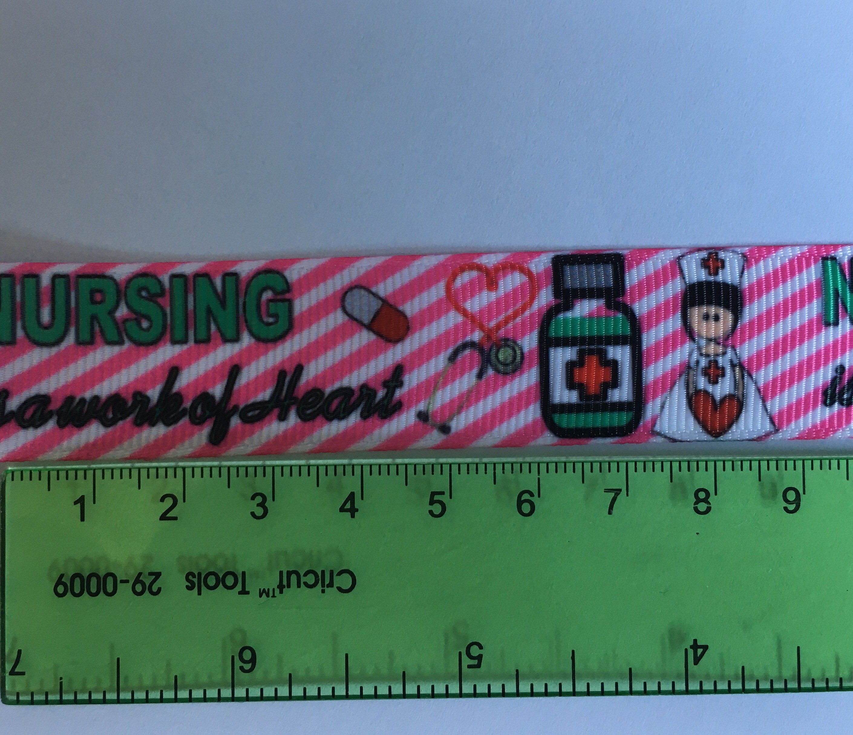 2m Nursing Ribbon 22mm Doctor Nurse Grosgrain Ribbon | Etsy UK