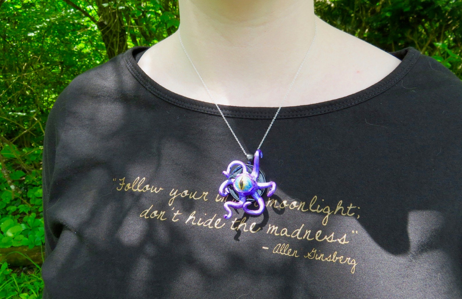 Cthulhu Pendant Mythical Sea Monster Tentacle Space Monster | Etsy