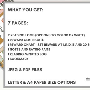 Reading Log for Kids, Farm Animals Printable, Reading Reward Chart ...