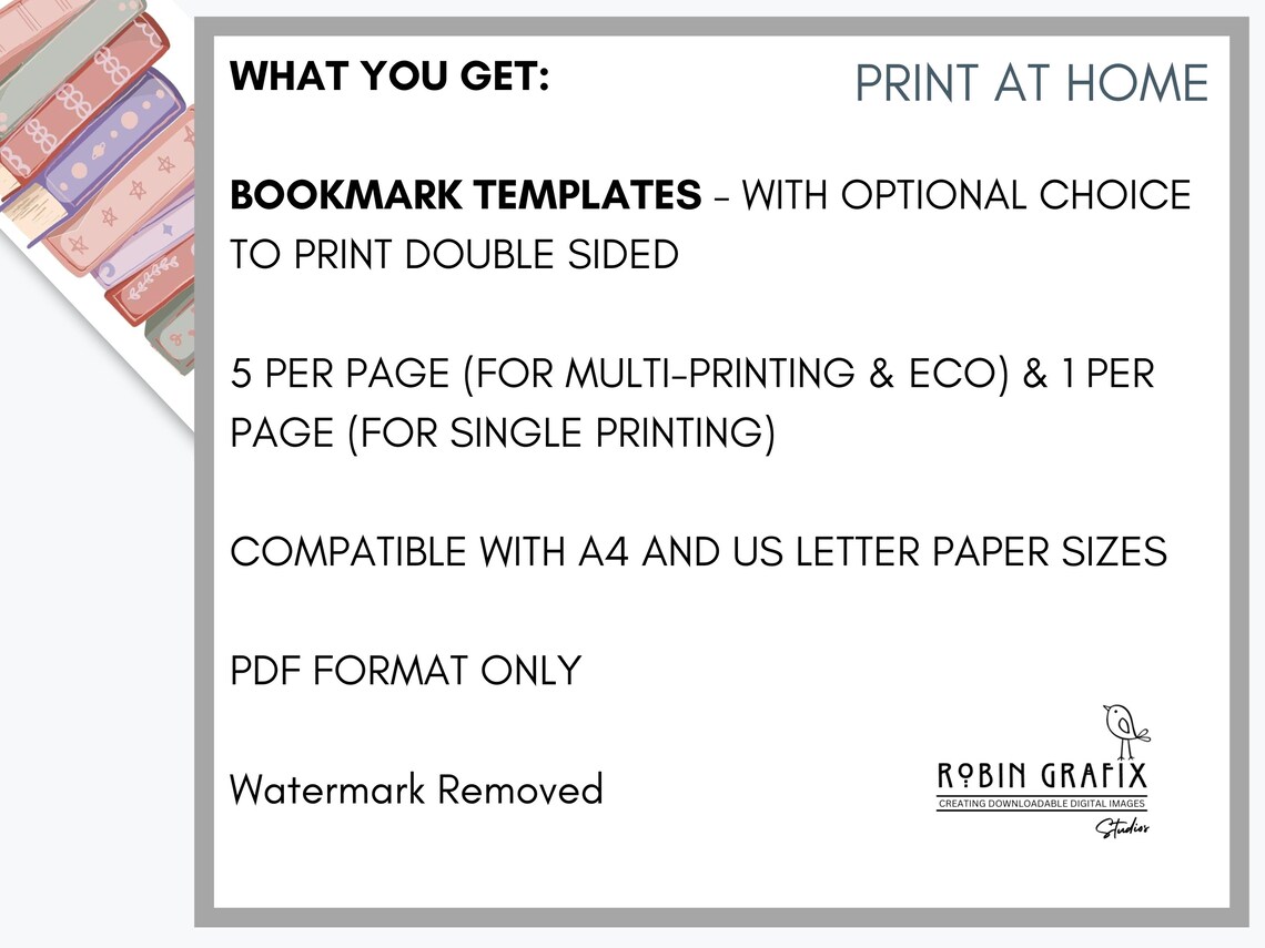 Book Reading Tracker, Printable Bookmarks, Bookshelf Tracker, Bookshelf ...