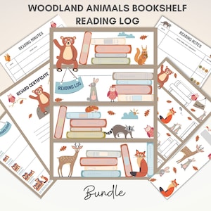 Kids Reading Log Printable, Autumn Printables, Reading Reward Chart ...