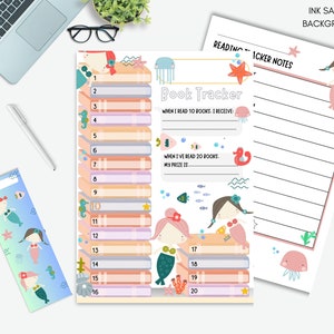 Reading Log Printable, Kids Book Log, Book Tracker, Reading Challenge ...