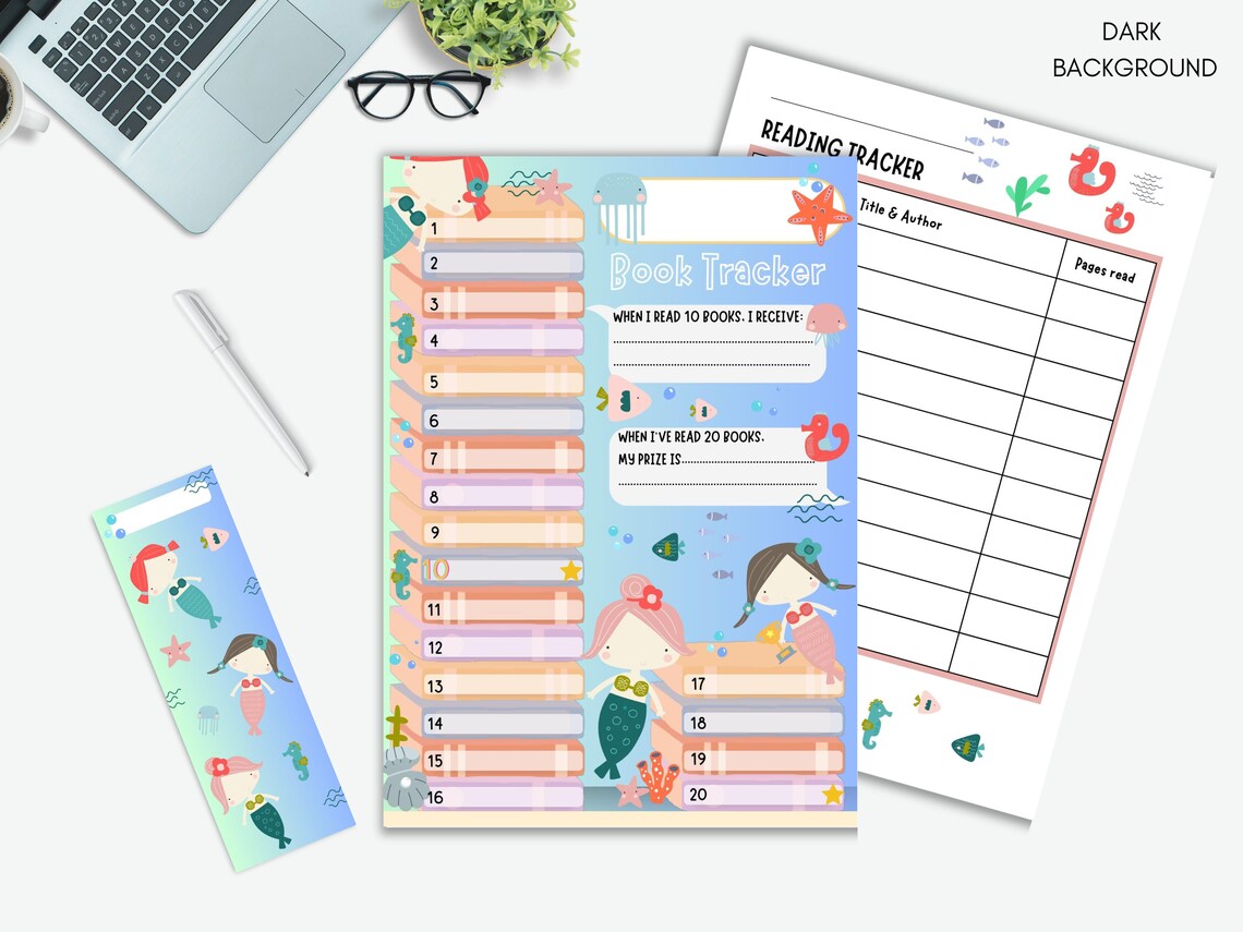 Reading Log Printable, Kids Book Log, Book Tracker, Reading Challenge ...