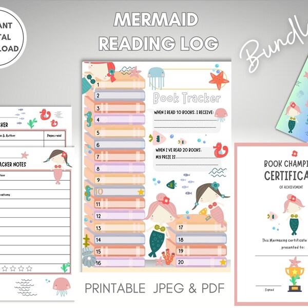 Reading Chart for Kids Printable - Etsy