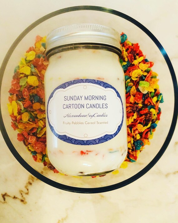 Fruity Cereal Inspired Soy Candle | Etsy