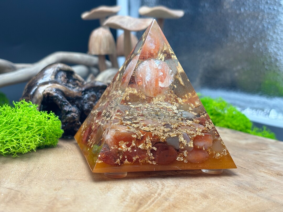 The Solar Energy Pyramid, a Handcrafted Orgonite Designed to Harmonize ...