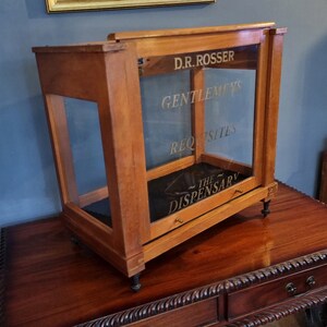 Vintage Advertising Display Case - Etsy