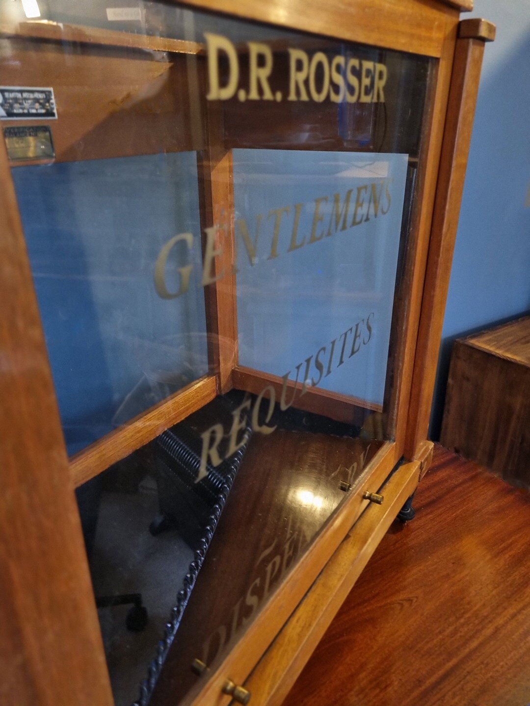 Vintage Advertising Display Case - Etsy