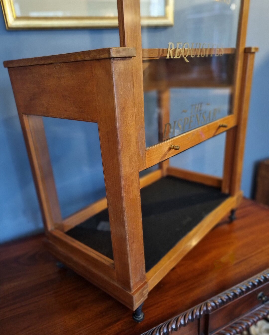 Vintage Advertising Display Case - Etsy