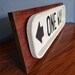 Vintage One Way Metal Sign - Etsy