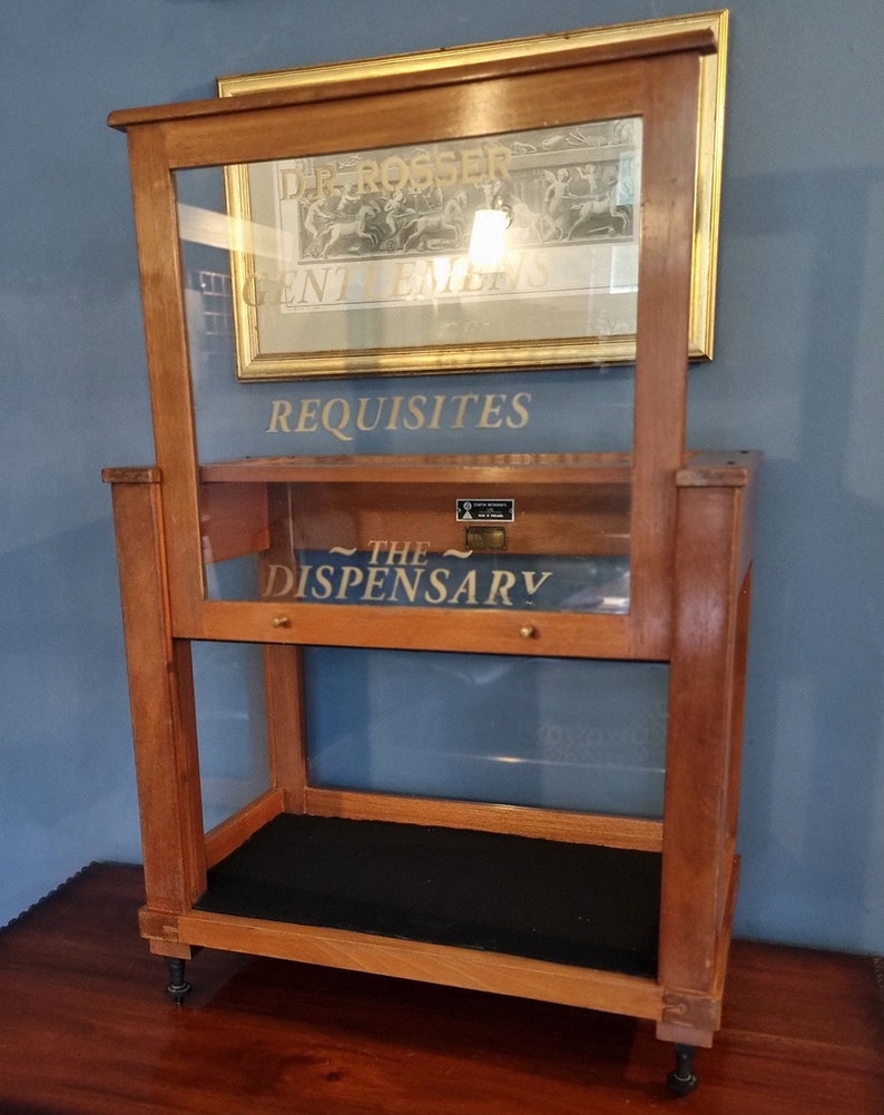 Vintage Advertising Display Case - Etsy