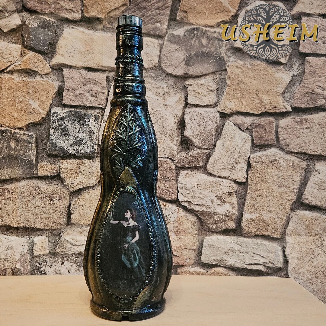 Hand Made Huge, Elaborately Designed Steampunk Liqueur Bottle ...