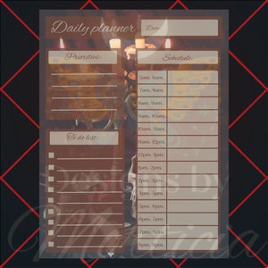 Dark Academia Stationary Gothic Planner Printable Journal Pages, Daily ...