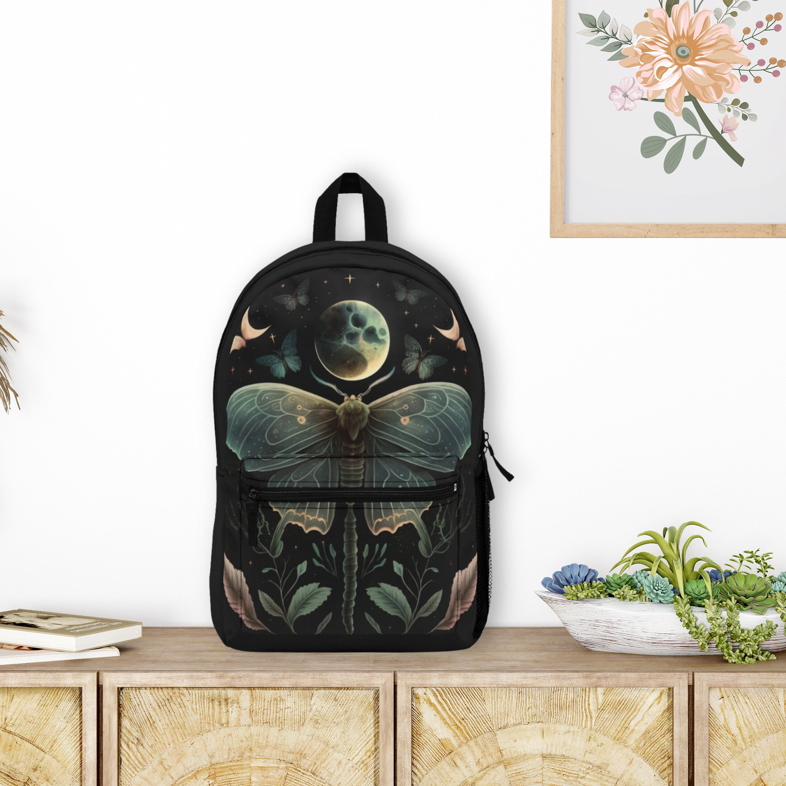 Cottagecore Moth Backpack Fairycore Shoulder Bag Women's - Etsy