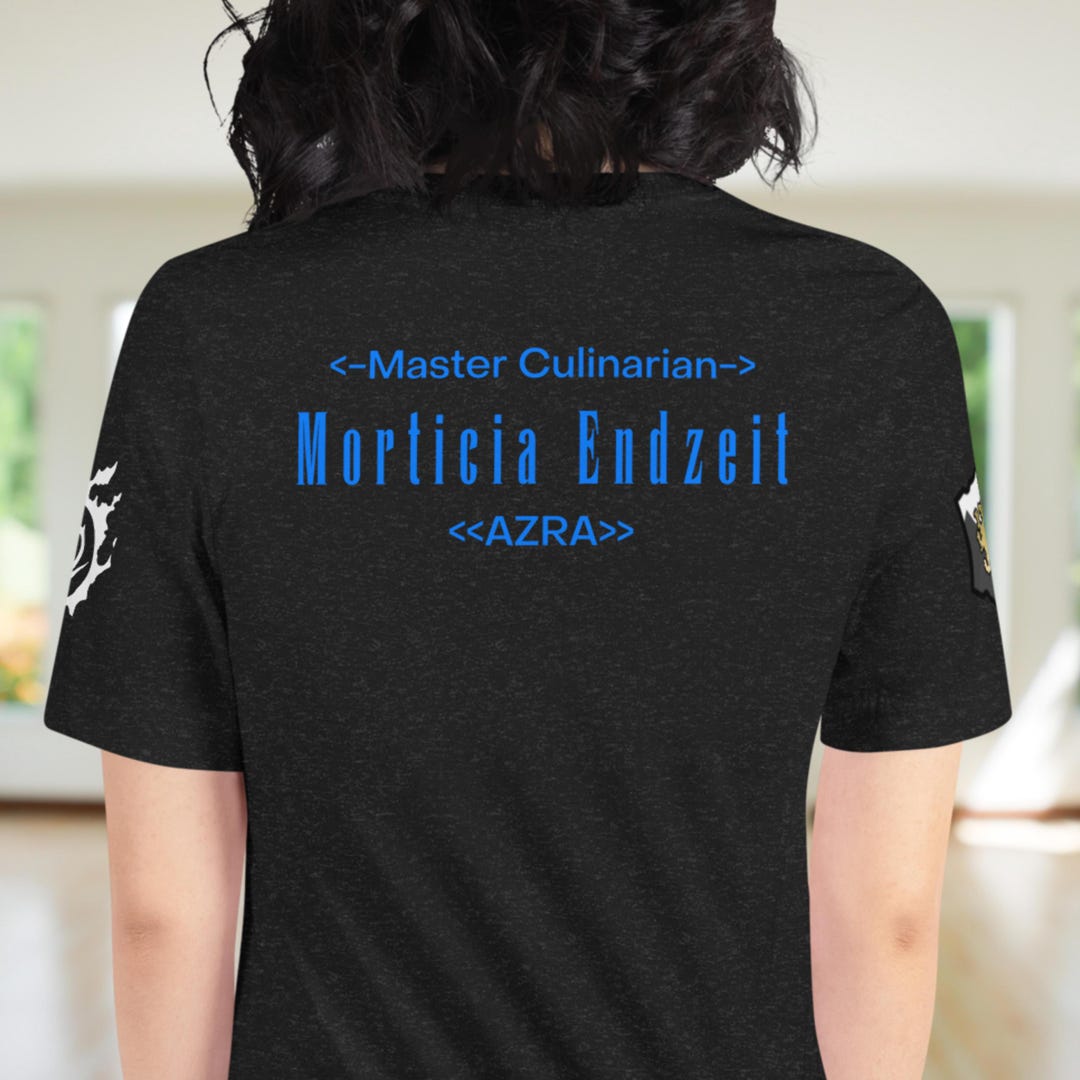 FFXIV Customized Tshirt With Free Company Tag Personalized Character ...