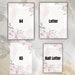 Floral Aesthetic Printable Lined Stationary Paper Cute Flower - Etsy