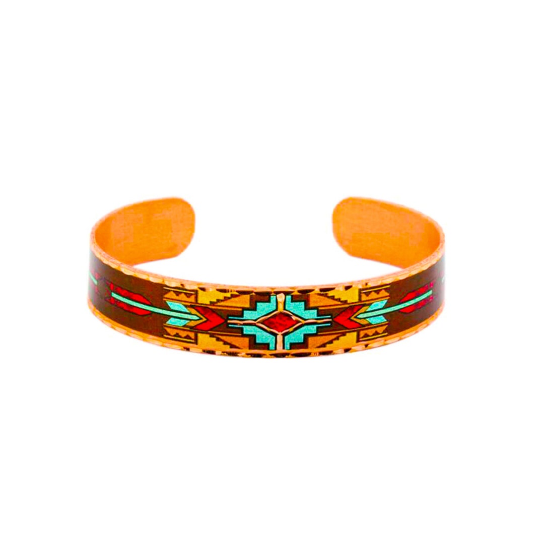 Native American Cuff Bracelets Adjustable Copper Cuff Bracelets Native ...