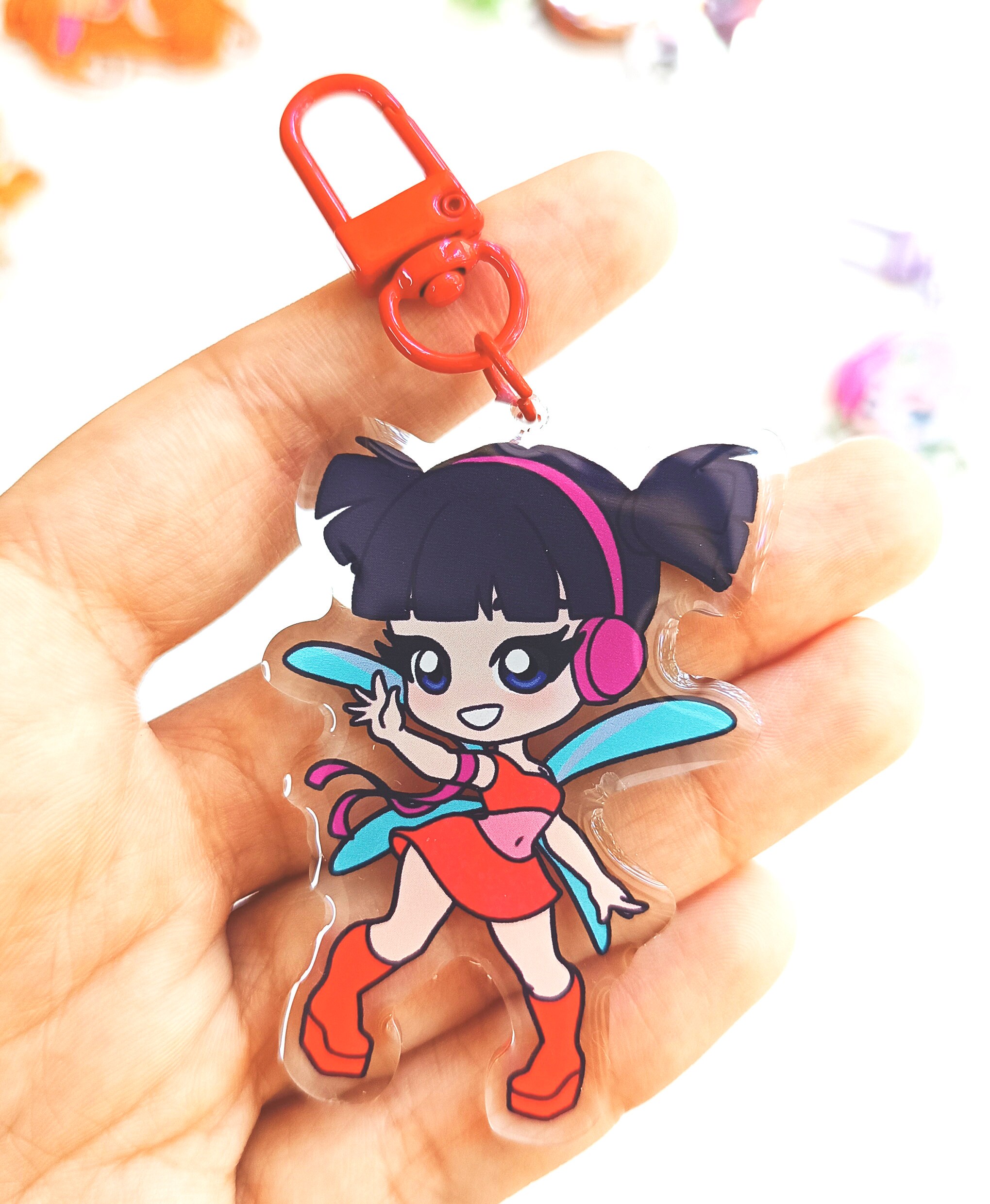 Winx Acrylic Keychains - Etsy
