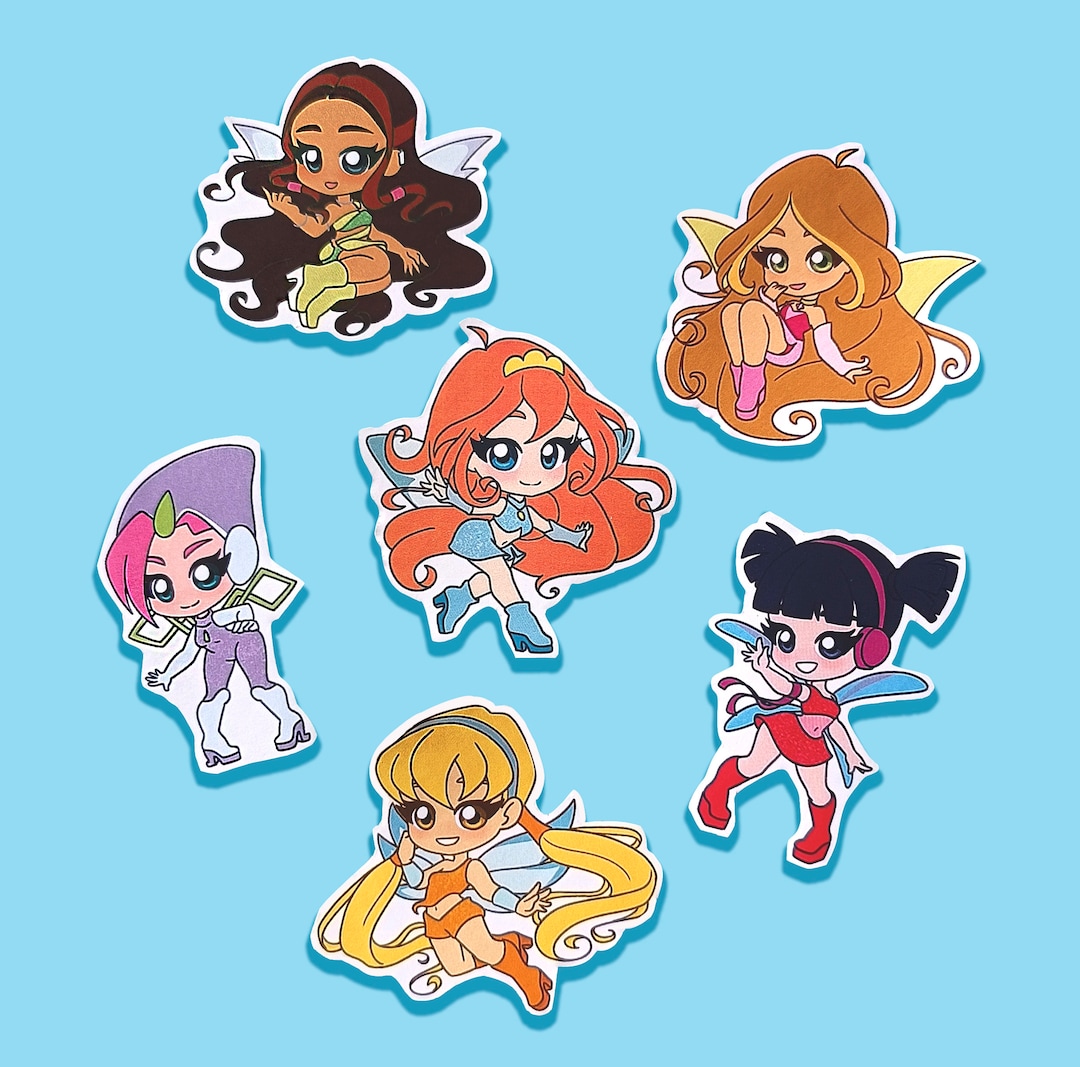 Winx Club Stickers - Etsy