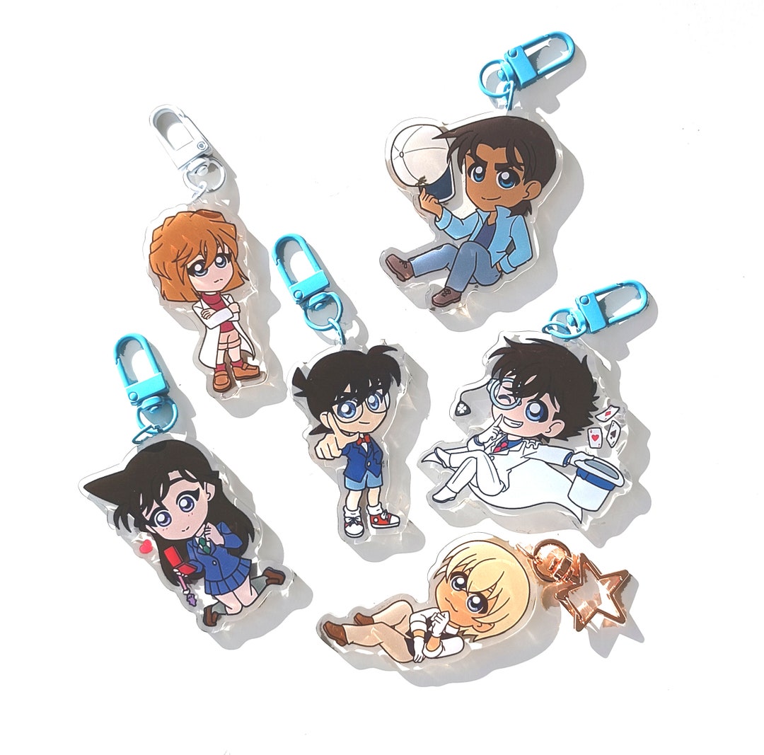 Detective Conan Acrylic Keychains - Etsy