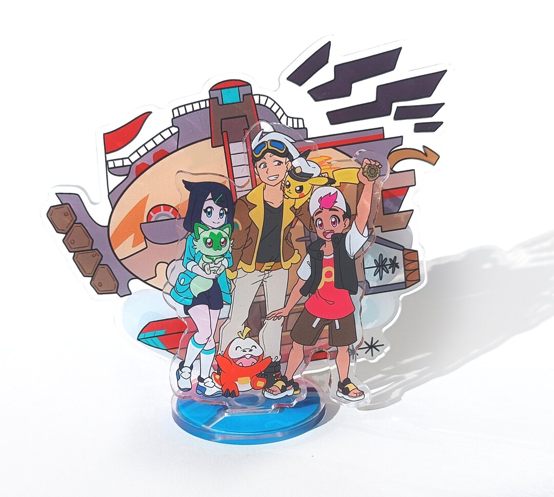 Pokemon Horizons Acrylic Standee - Etsy