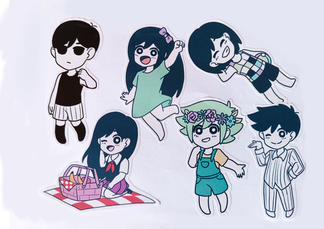 Omori Game Sticker Set - Etsy