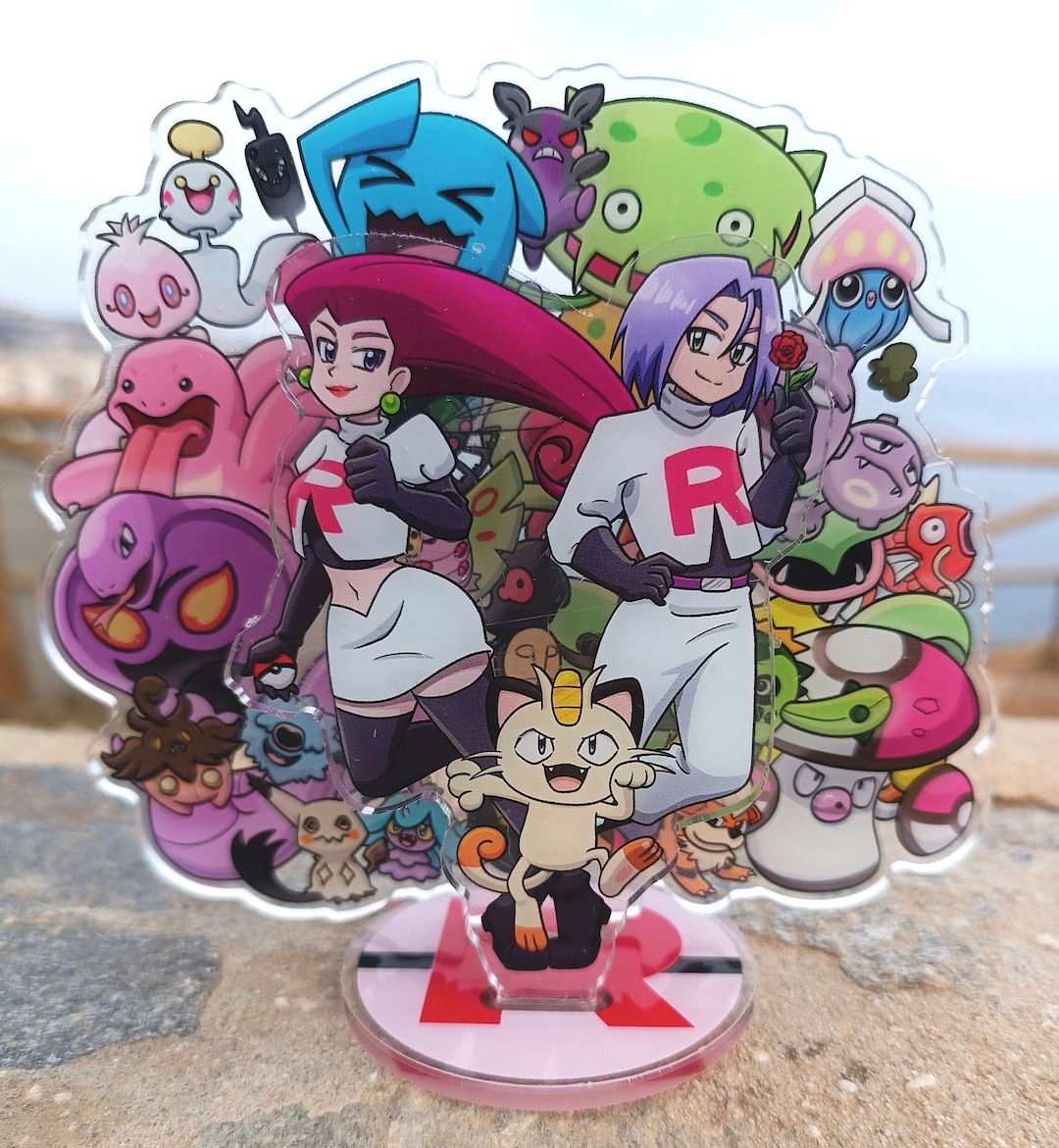 Team Rocket Standee - Etsy