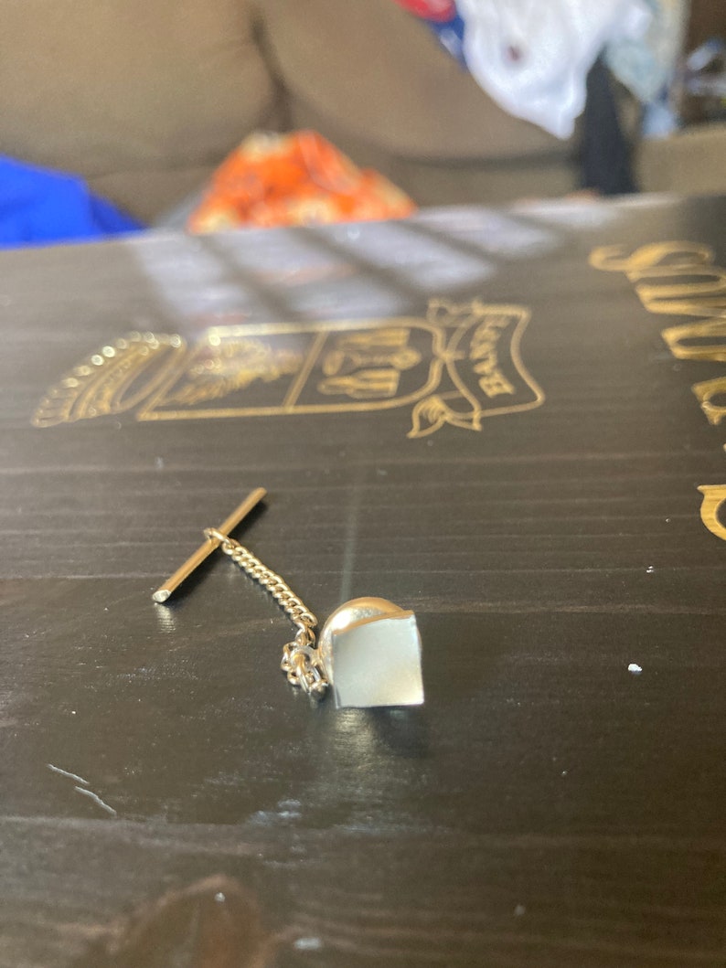 Gold Tie Pin Fathers Day Mens T Etsy