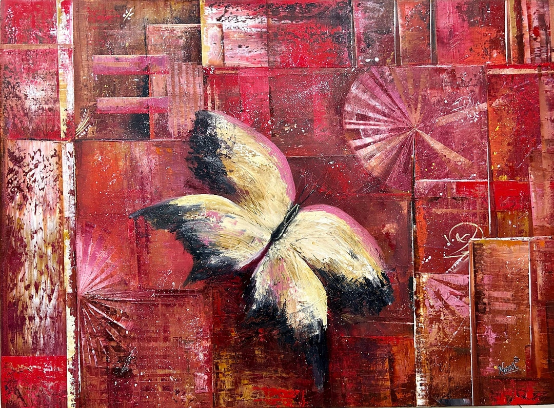 The Ascension Abstract Oil Painting on Canvas Modern Wall Decor Home ...