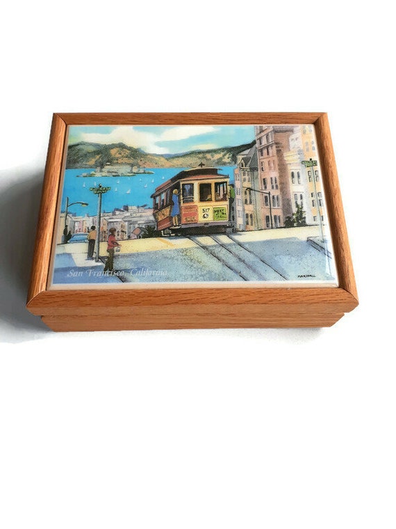 Art Tile Keepsake/Jewelry Box - Gem