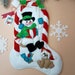 Bucilla Stocking/embroidered Stocking/christmas Decor/holiday Stocking ...