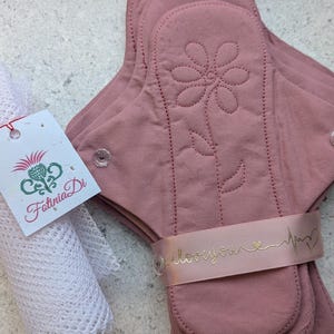 Cloth Pads Starter Set 4 /organic Cloth Pads/period Pads/reusable Pads ...