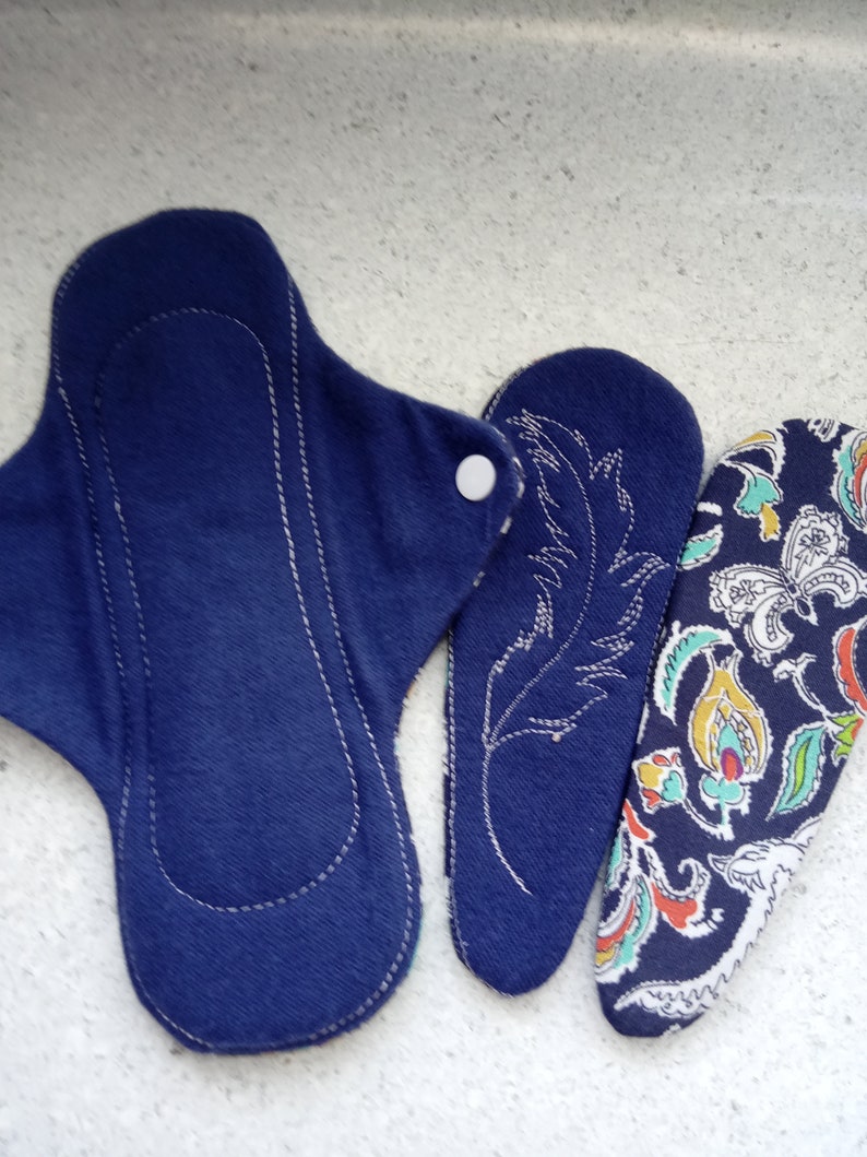 Reusable Cloth Pads/ Cloth Pads Set/ Organic Cloth Pads/ Cloth - Etsy