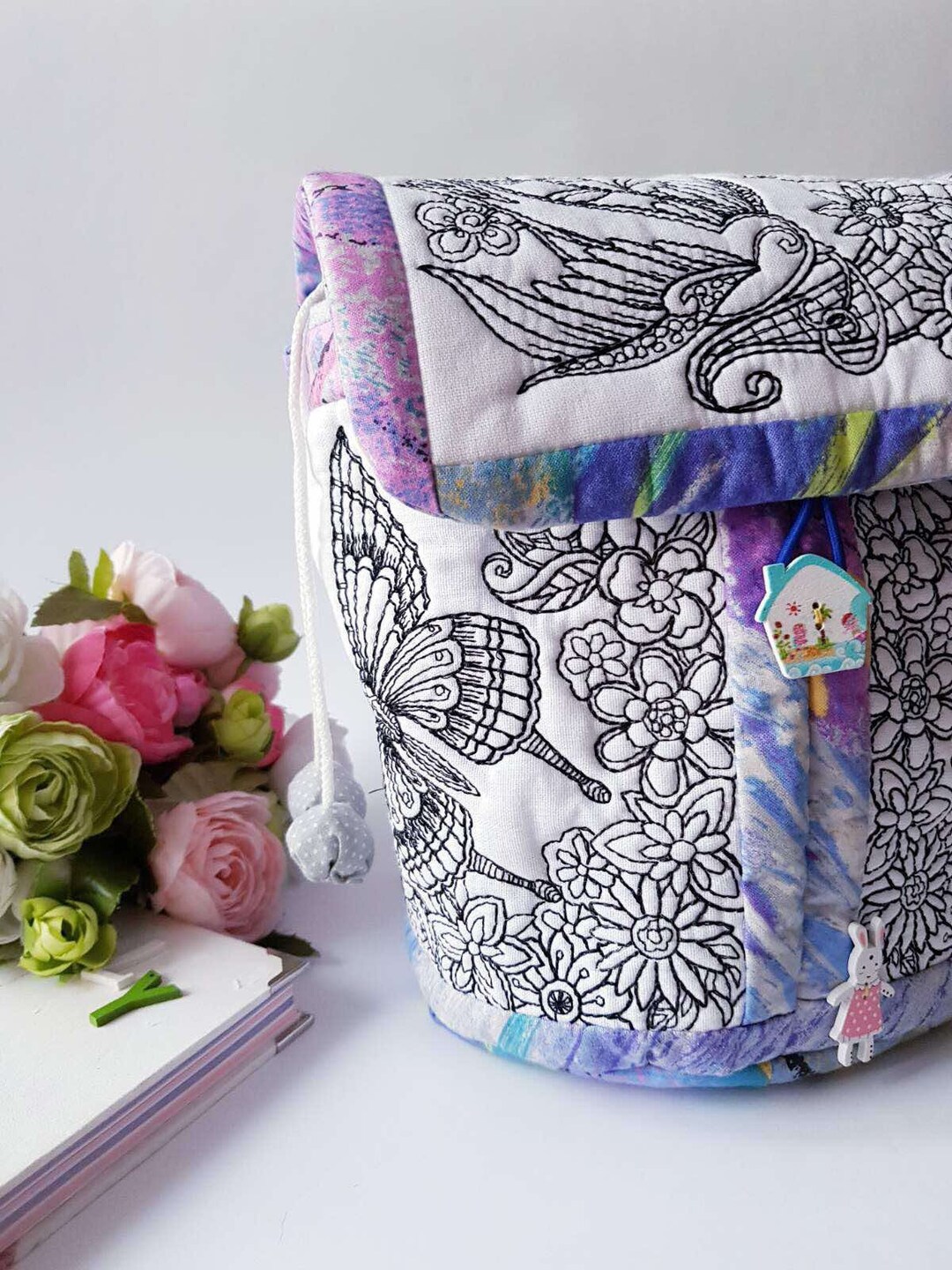 Kids Backpack DIY/DIY Colouring Backpack/paint Youe New Backpack With ...