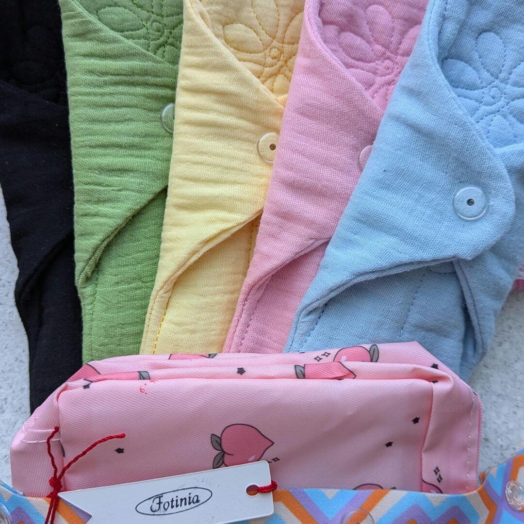 Large Set of Period Pads/cloth Pads Starter Set/organic Cloth Pads ...