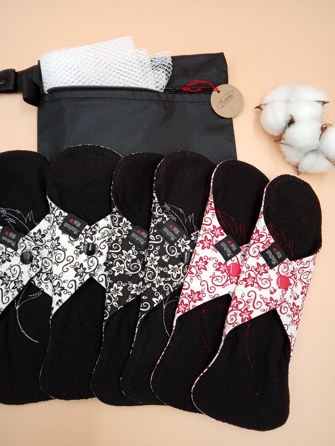 Reuse Pad Period/cloth Pads/cloth Pads Set/incontinence Pad/cloth ...