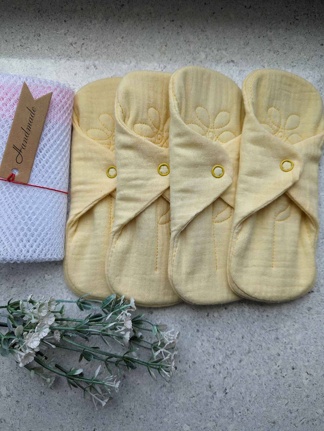 Cloth Pads Starter Set/reusable Pads/cloth Panty Liner/period Pads/mama ...