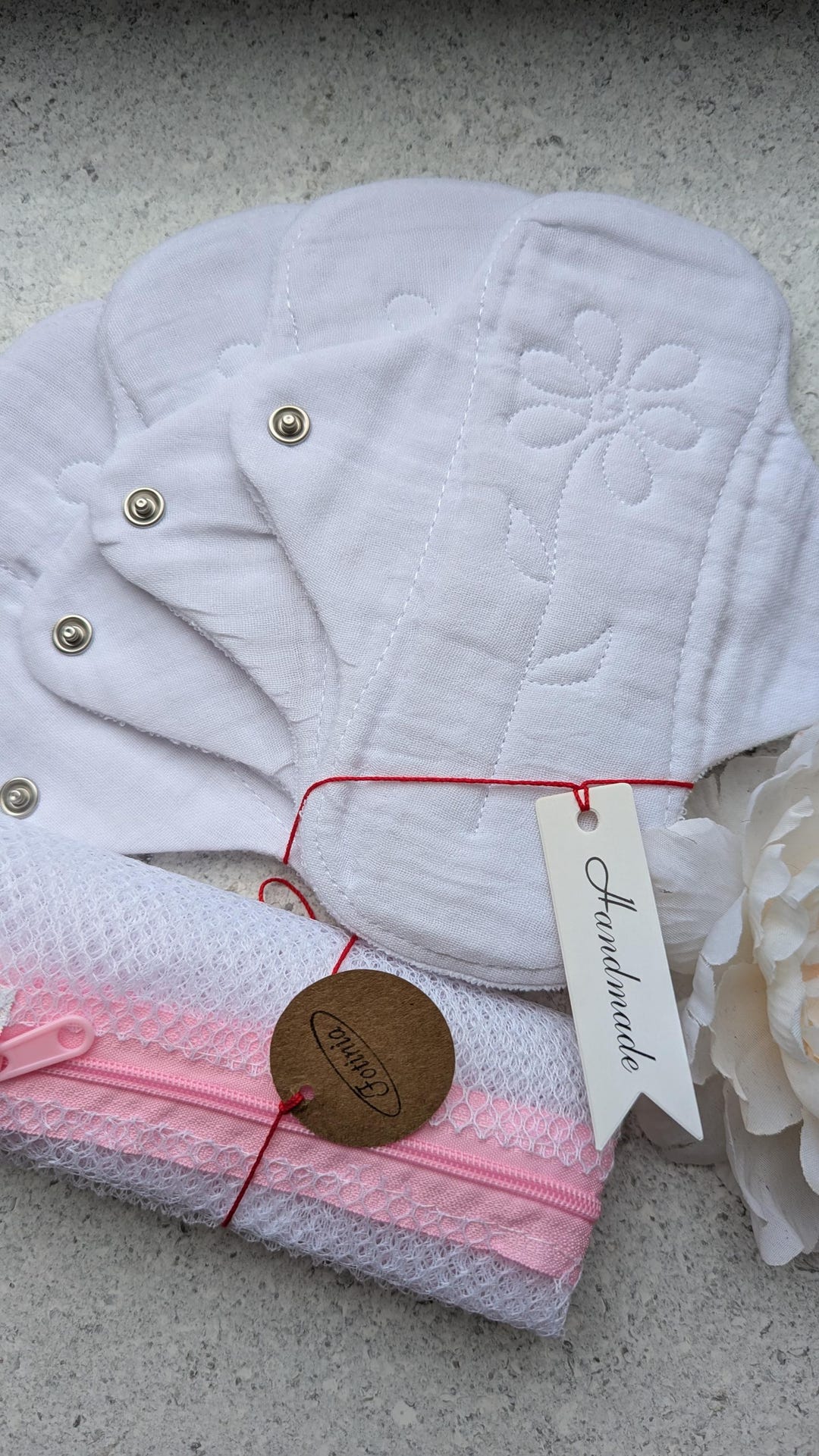 Reuse Pad Muslin/reuse Panty Liner/incontinence Pad/period Pad/cloth ...