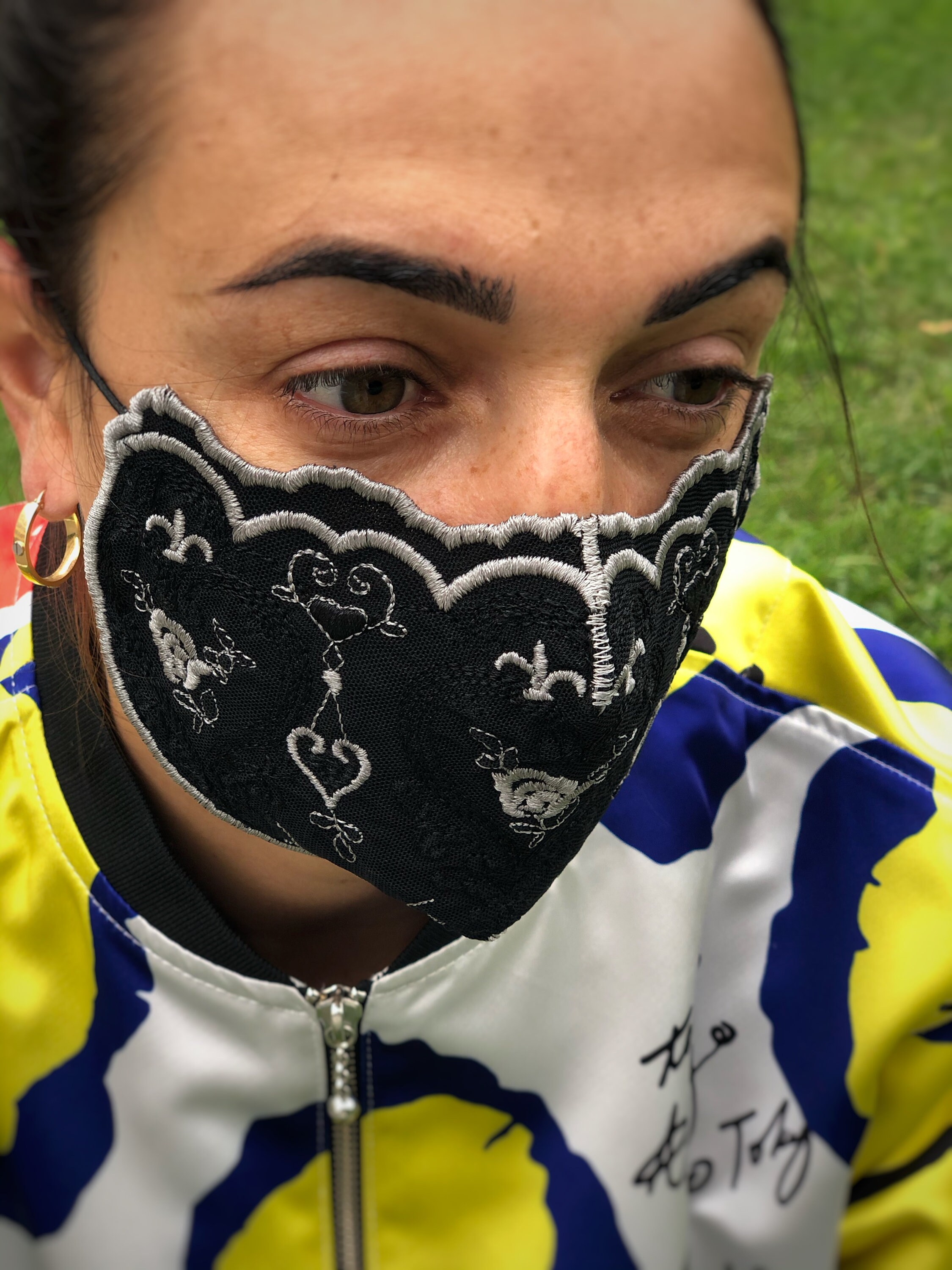 Lace Face Mask for Womens. Reusable Masks/Designer | Etsy